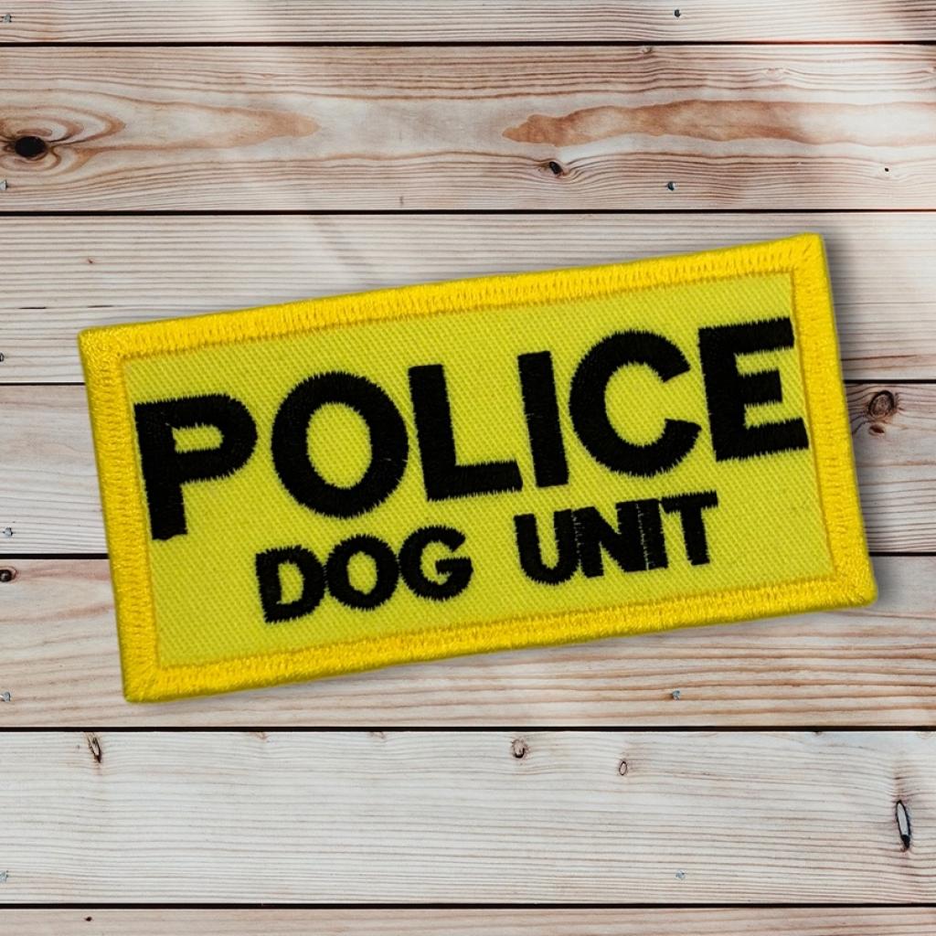 Police Dog Handler Patch 10cm x 5cm